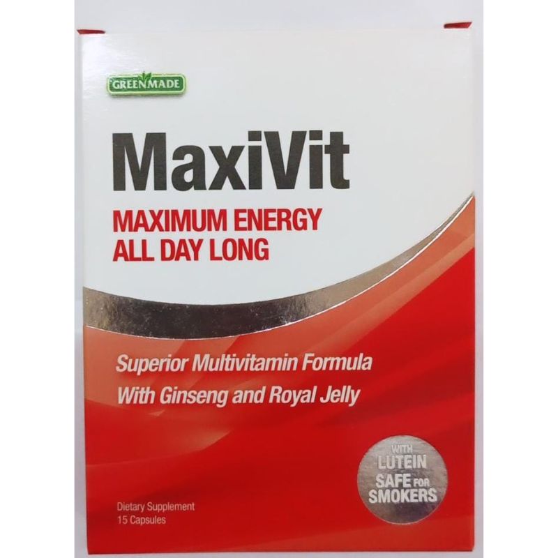 Green Made Maxivit 15 capsules – dsonline.me